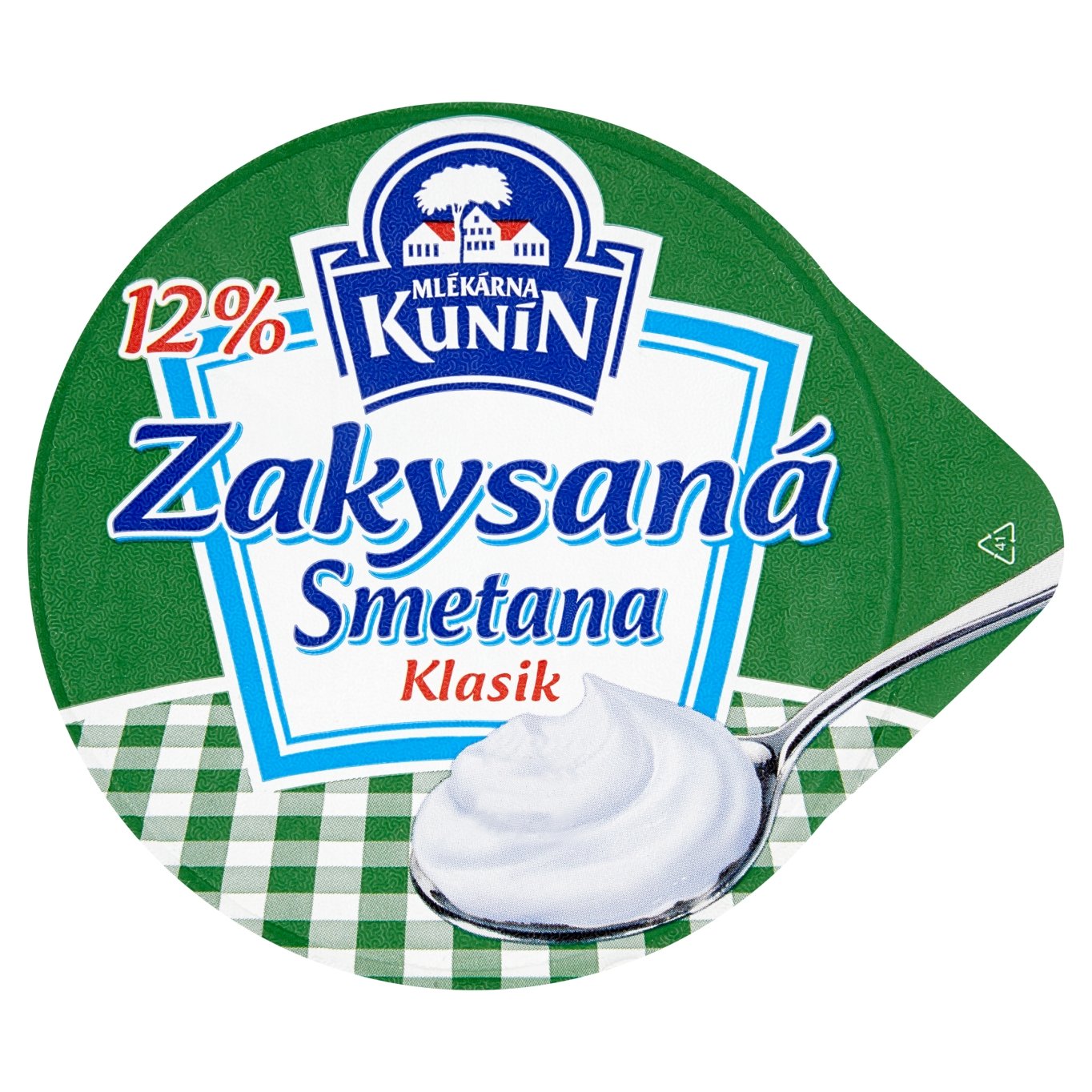 Kunín Smetana Zakysaná 12% 190g