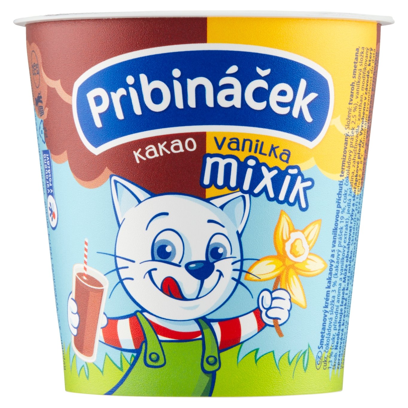 Pribináček Mixík kakao-vanilka 125g