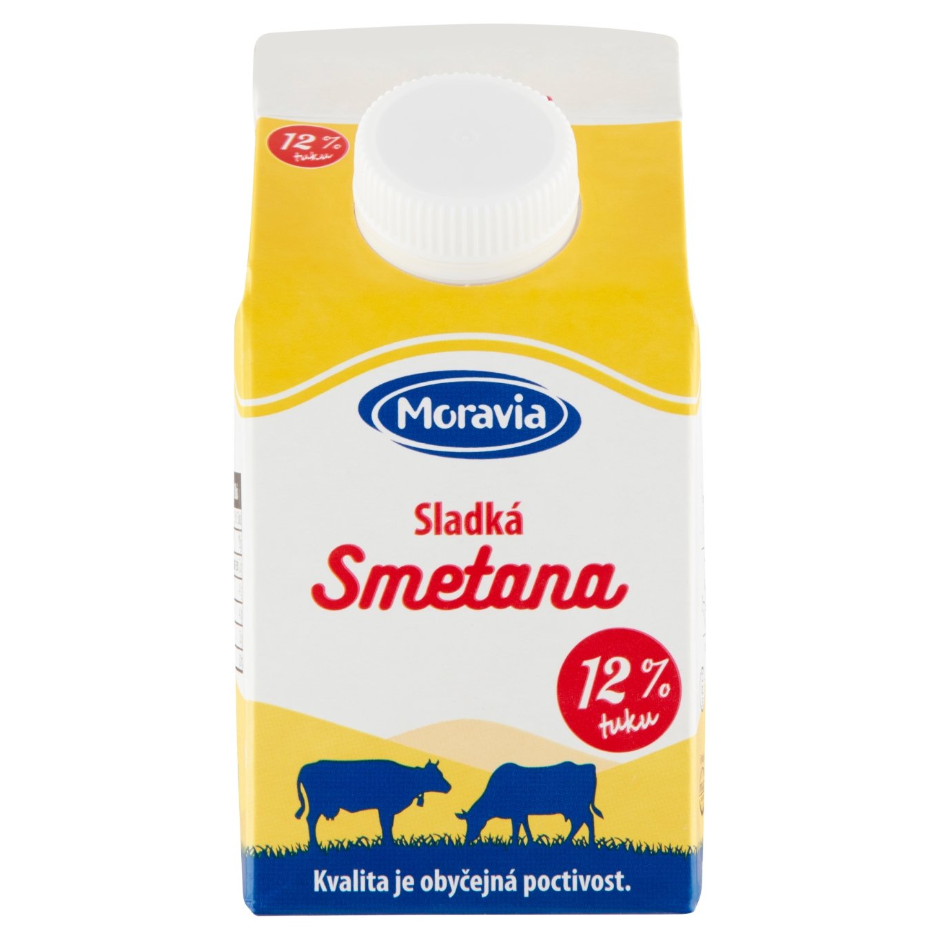 Moravia Smetana sladká 12 % tuku 500ml