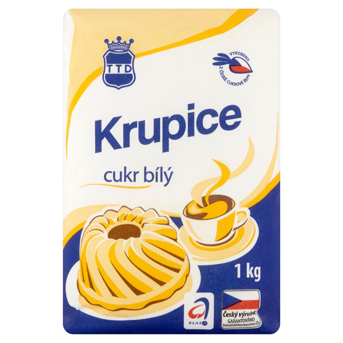 Krupicový cukr bílý 1kg | BILLA e-shop