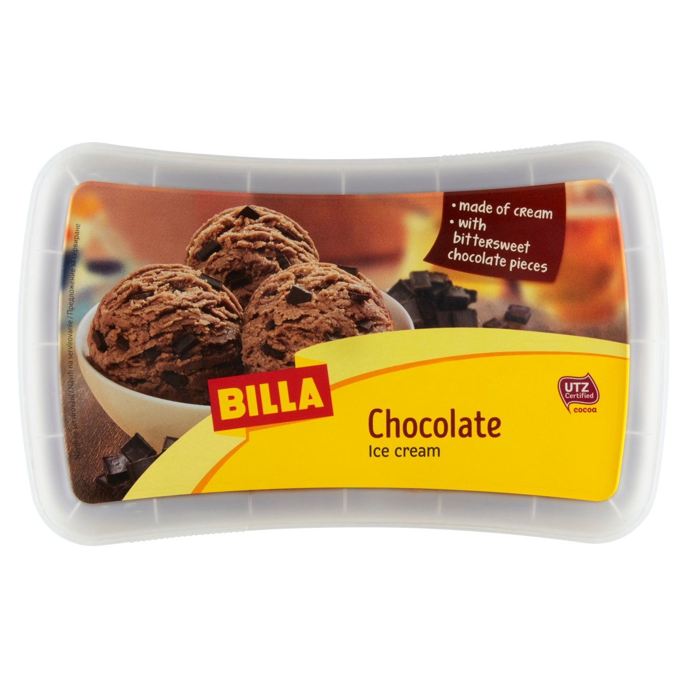 BILLA Chocolate mražený krém 1000ml