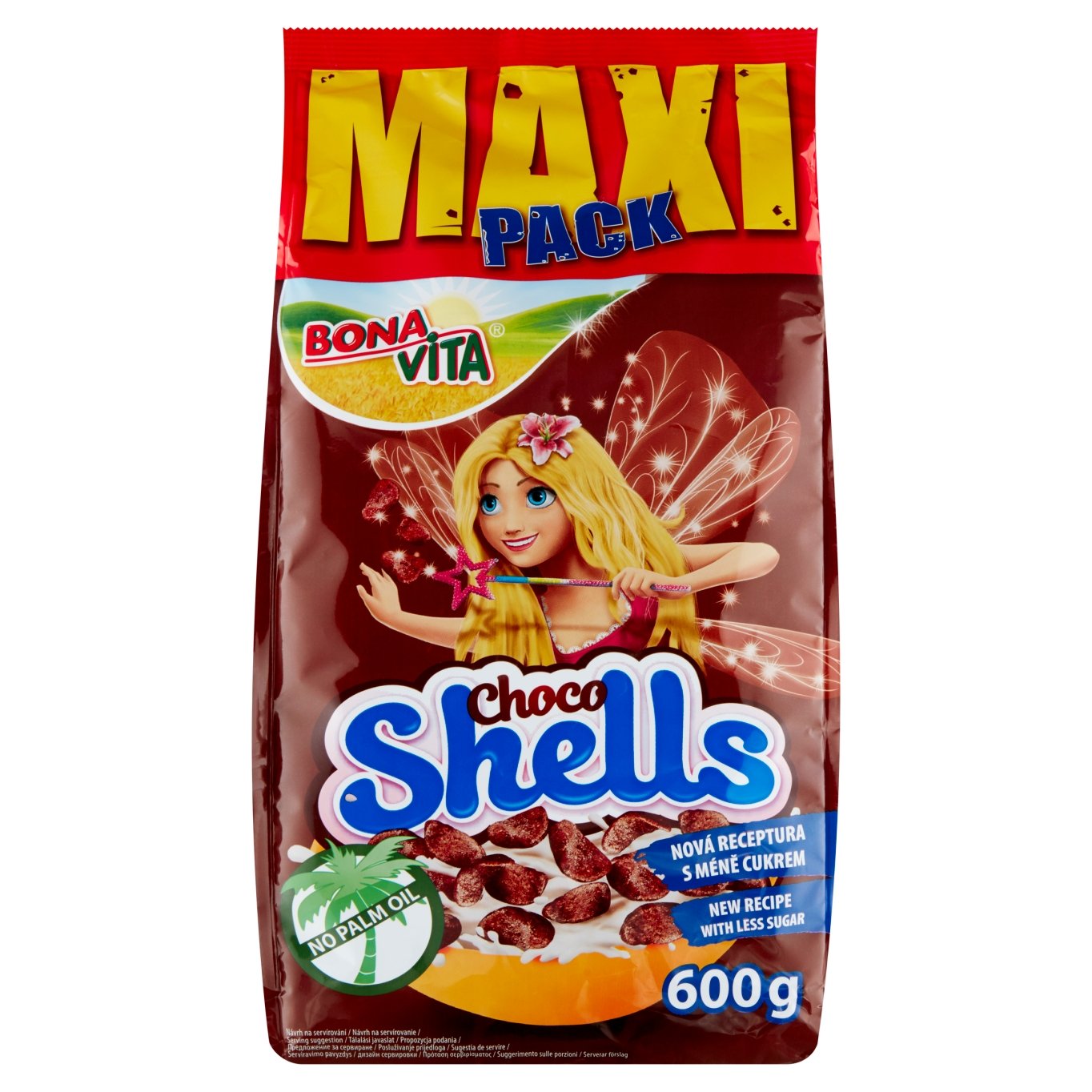 Bona Vita Choco Shells obilné mušličky s kakaem 600g