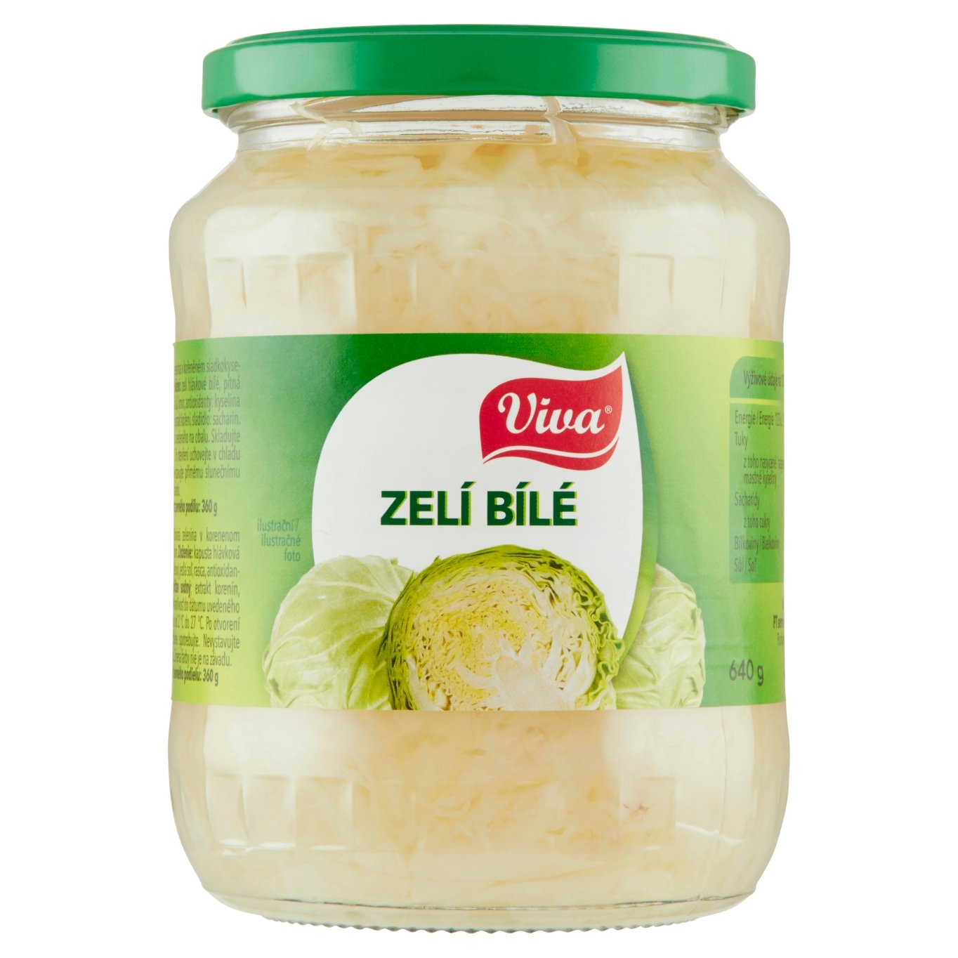 Viva Zelí bílé 640g