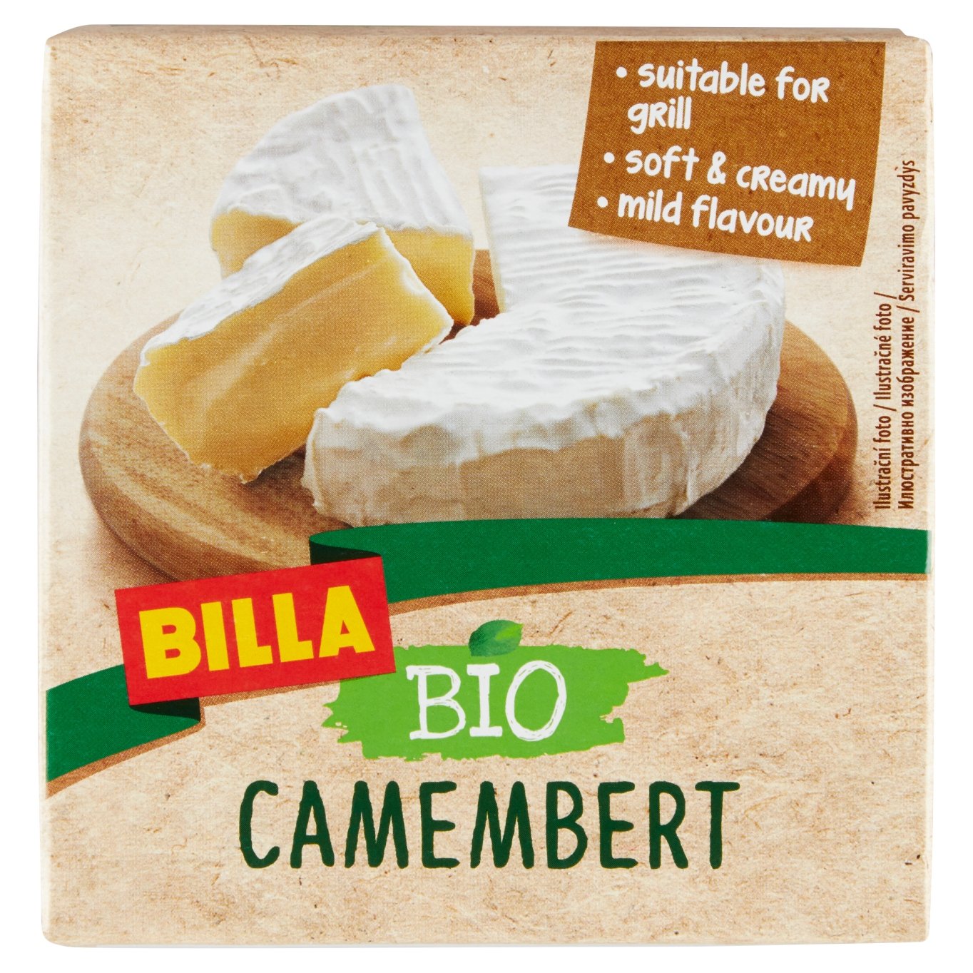 BILLA BIO Camembert 120g